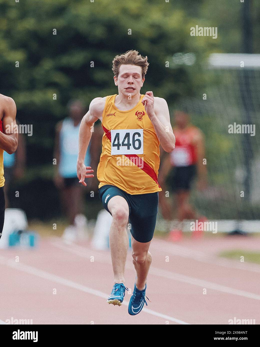 Stratford, United Kingdom. 26 May, 2024. Freddie Arkell of Hercules ...