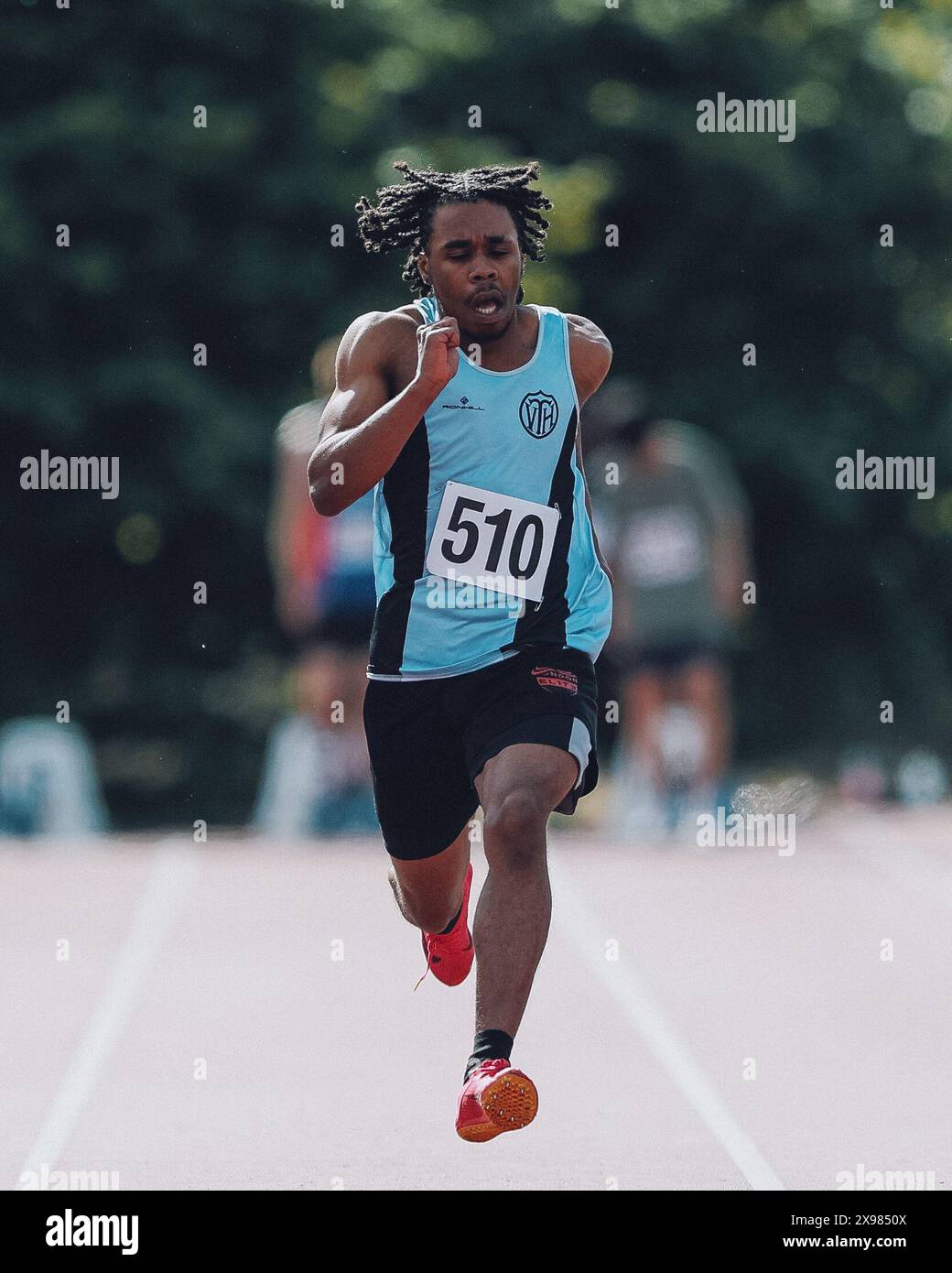 Stratford, United Kingdom. 26 May, 2024. Jharnyé Simon of Thames Valley ...