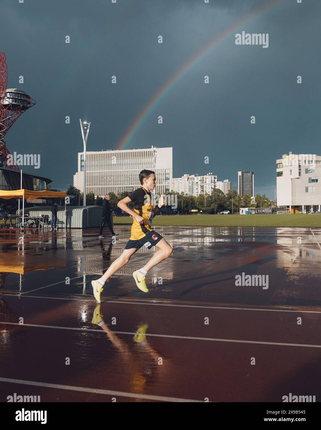 Stratford, United Kingdom. 26 May, 2024. A general view during Heat 2 ...