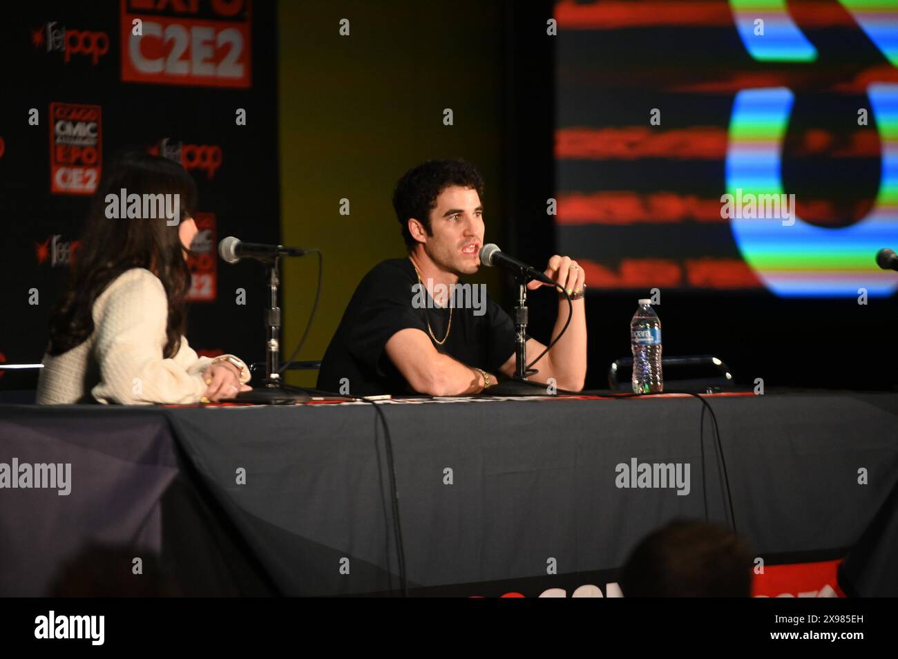 A Spotlight on Darren Criss, panel at the 2024 Chicago Comic ...