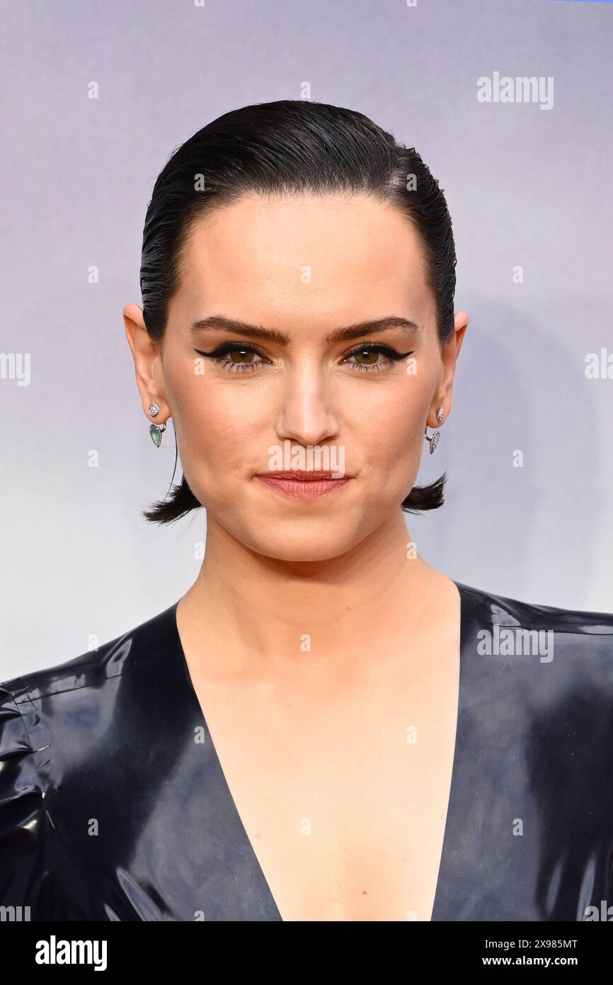 London, UK. 29 May 2024. Daisy Ridley attending the gala screening of ...