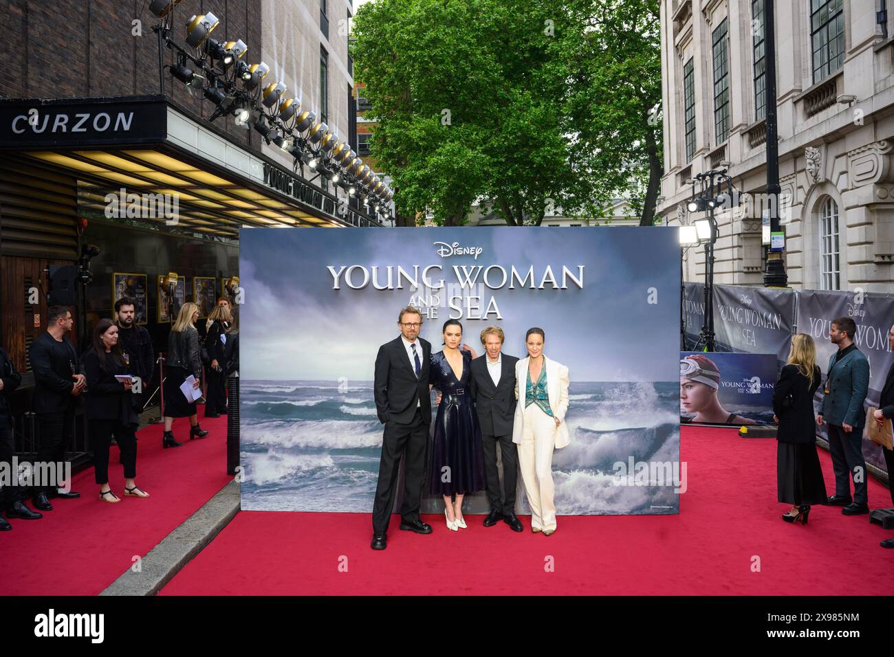 London, UK. 29 May 2024. Joachim Ronning, Daisy Ridley, Jerry ...