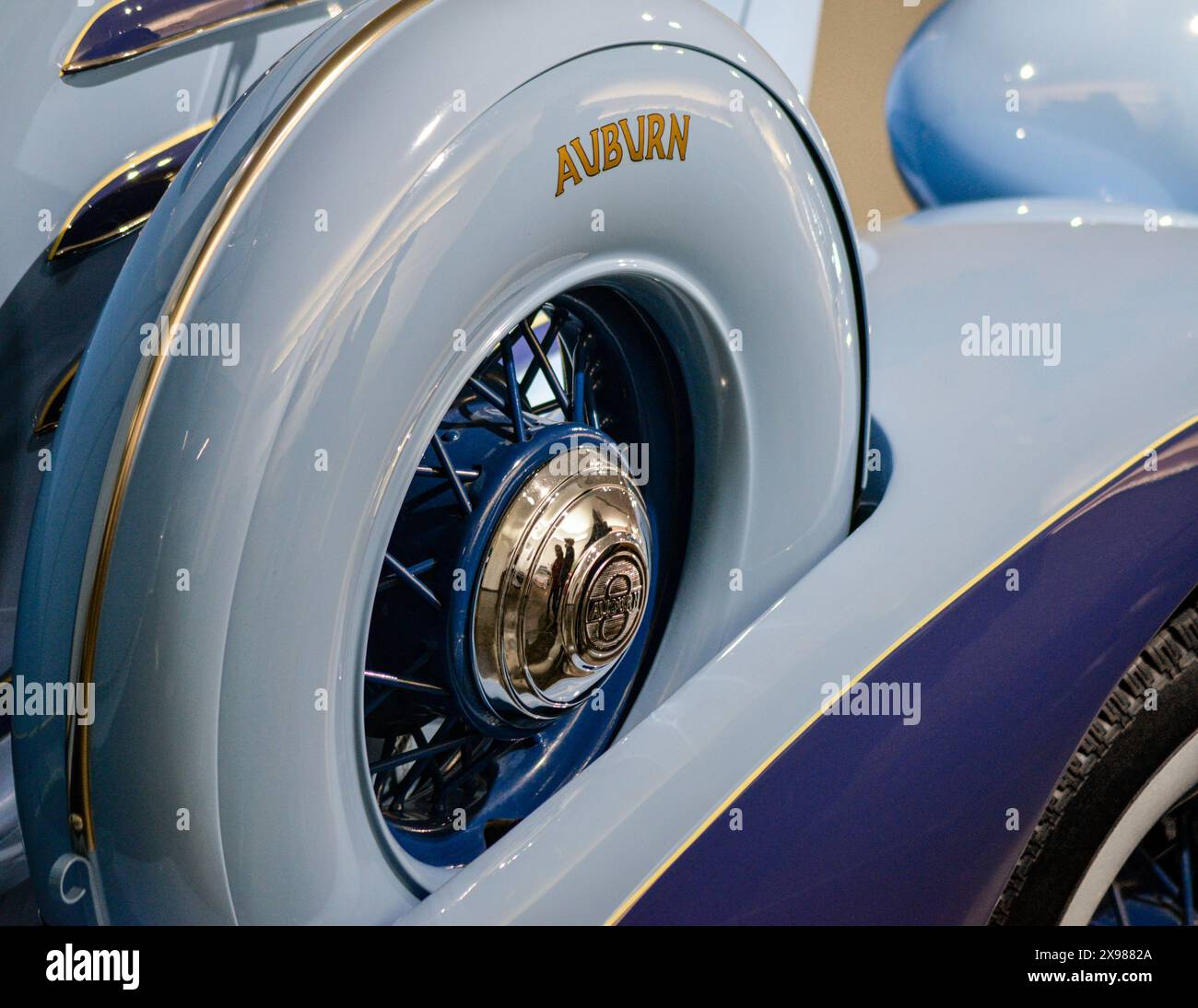 1934 Auburn Cabriolet on display at the LeMay America's Car Museum in ...