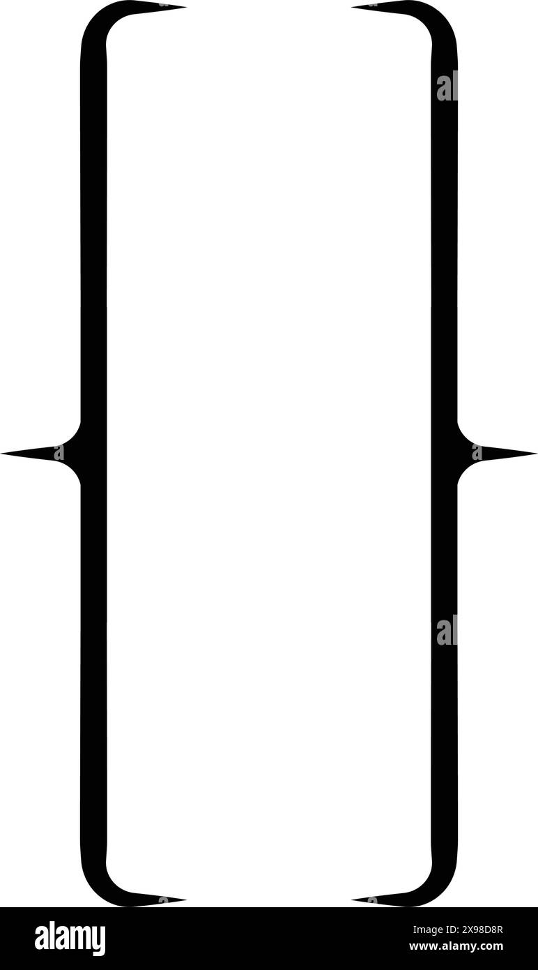 Brace Icon. Bracket, Curly, Parentheses illustration design Stock ...