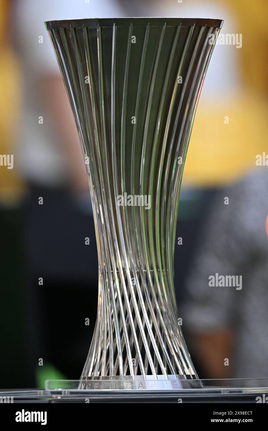 Conference League Trophy during the UEFA Europa Conference League Final ...