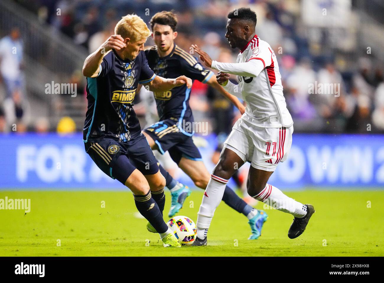 May 29, 2024: Toronto FC Midfielder Derrick Etienne Jr. (11) is ...