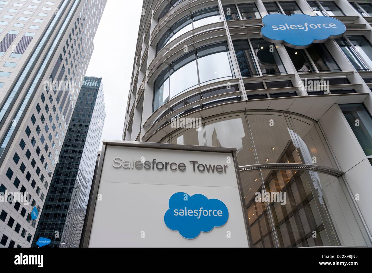 Salesforce headquarters in San Francisco, California, USA - June 6 ...