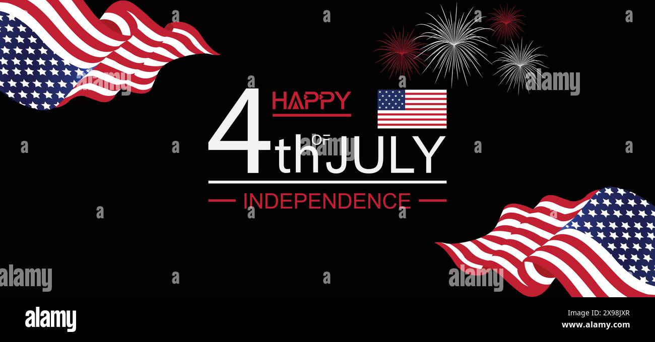 July 4th graphics hi-res stock photography and images - Alamy