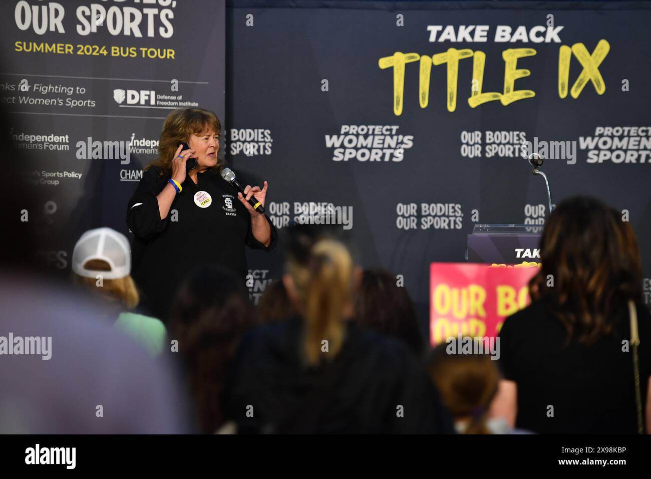 Scranton, United States. 29th May, 2024. Barbara Ehardt, former NCAA ...