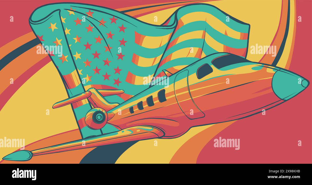 American airline map hi-res stock photography and images - Alamy