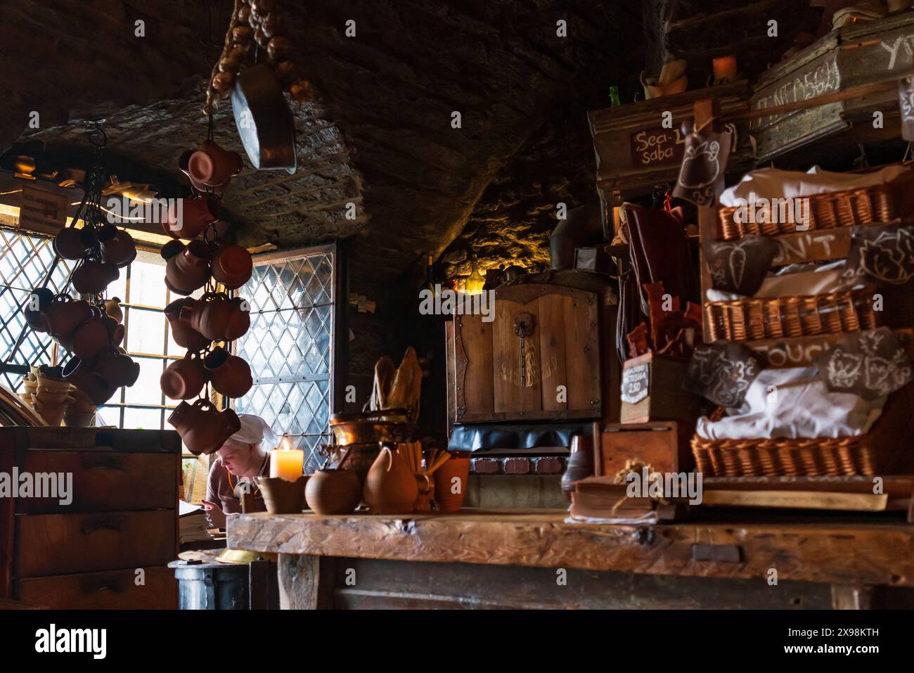III Draakon (The Third Dragon), a medieval tavern in Tallinn, Estonia ...