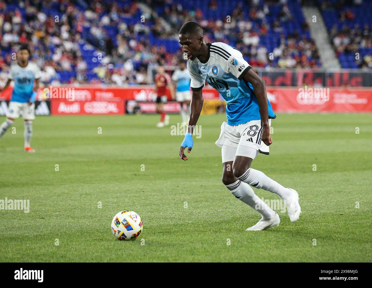Harrison, NJ, USA. 29th May, 2024. Charlotte FC midfielder Djibril ...