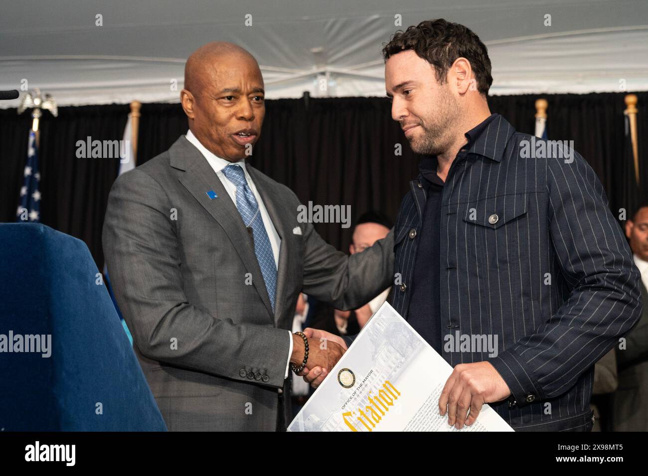 New York, USA. 29th May, 2024. Scott Samuel 'Scooter' Braun received ...
