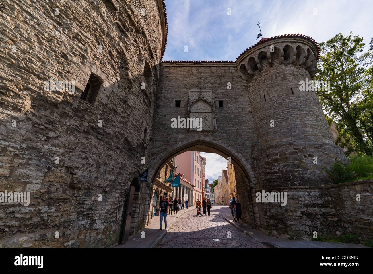 Great Beach Gate at Tallinn, Estonia Stock Photo - Alamy