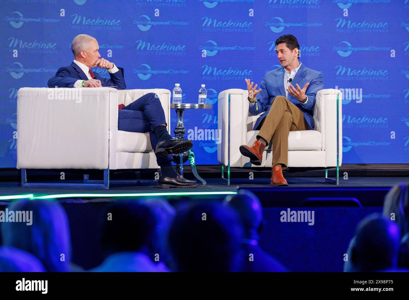 Mackinac Island, United States. 29th May, 2024. Former U.S. House ...