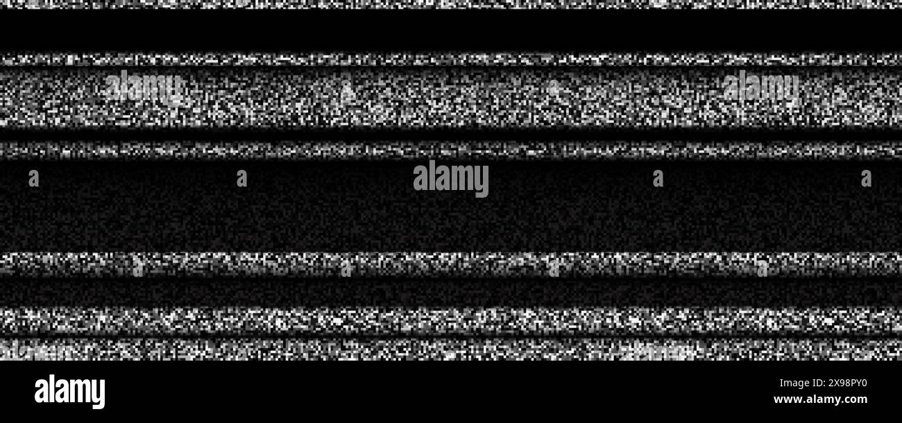 TV static noise texture. Glitched white noise background. VHS video ...