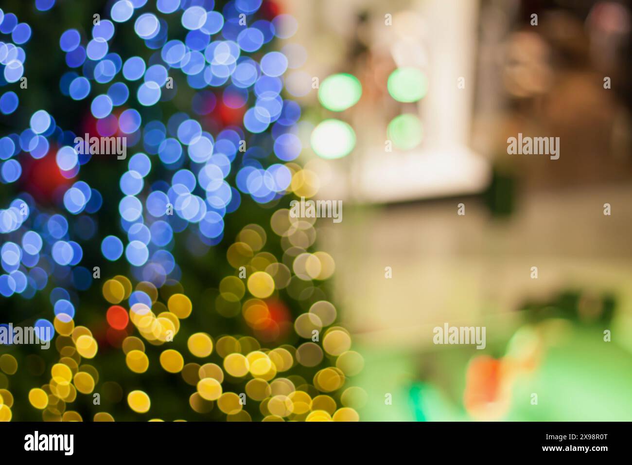 Christmas Bokeh background Stock Photo - Alamy