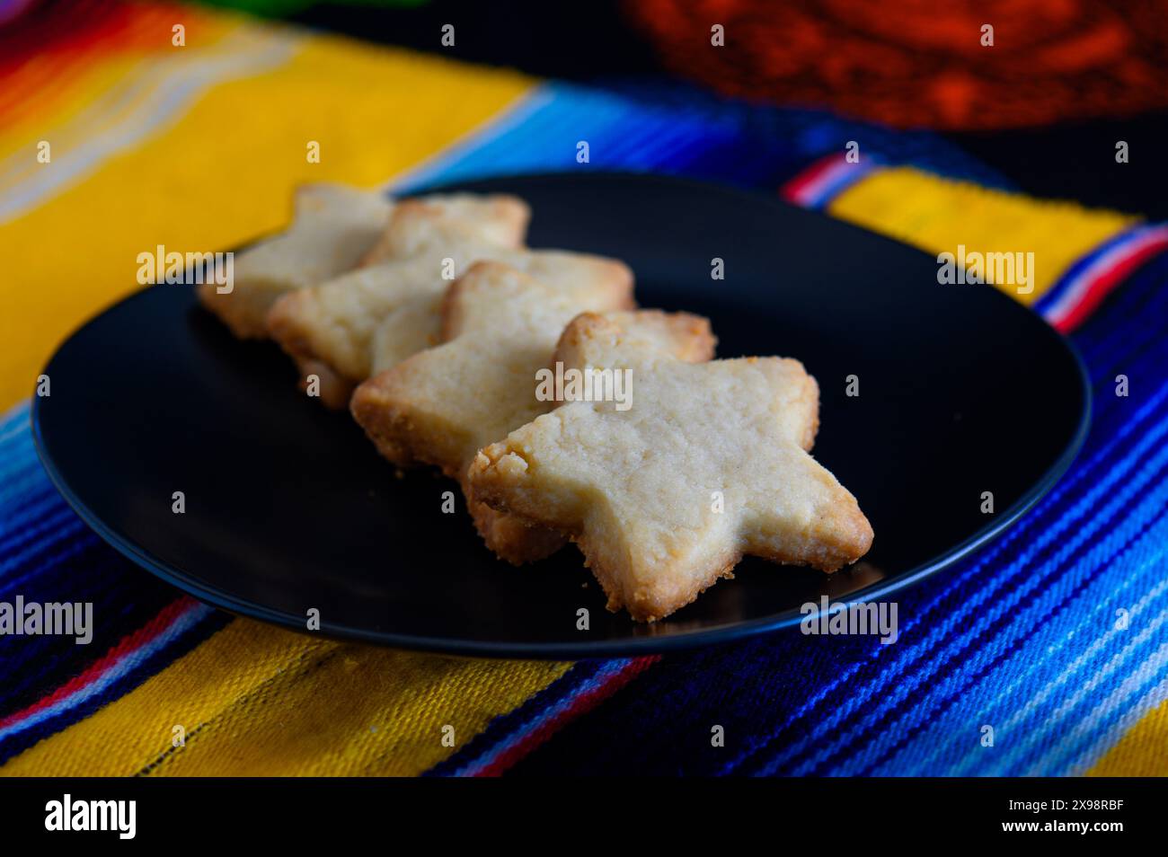 Star Shaped Shortbread Biscuits, Sweets and Confectionery, Delicious ...