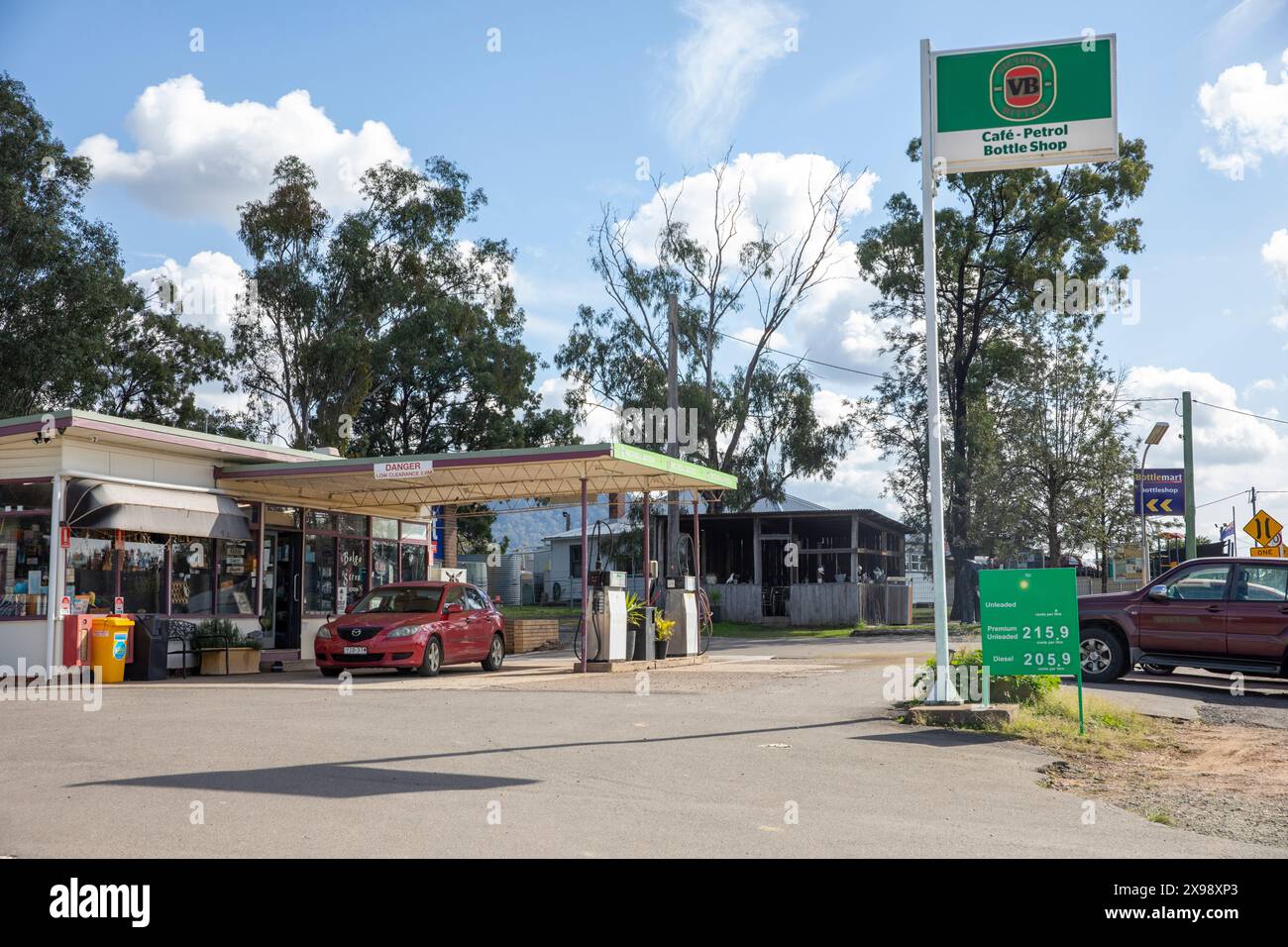 Bulga Village in New South Wales, general store and local village ...