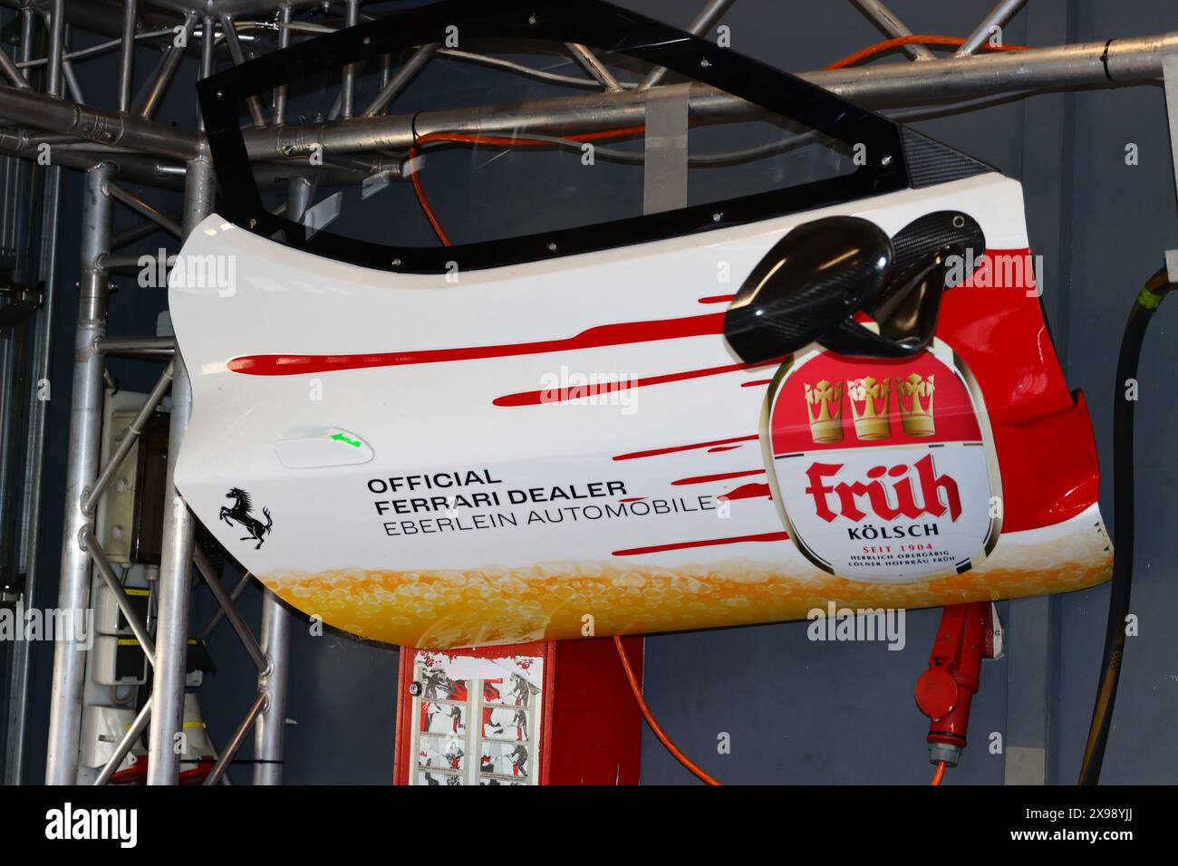 Fahrerlagerimpressionen am Mittwoch Detailaufnahmen Felipe Fernandes ...