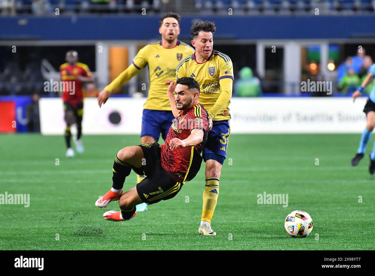 May 29, 2024: Seattle Sounders midfielder Cristian Roldan (7) during ...