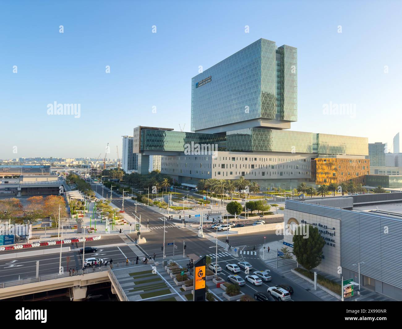 Abu Dhabi, United Arab Emirates - May 25, 2024: Iconic Cleveland Clinic ...