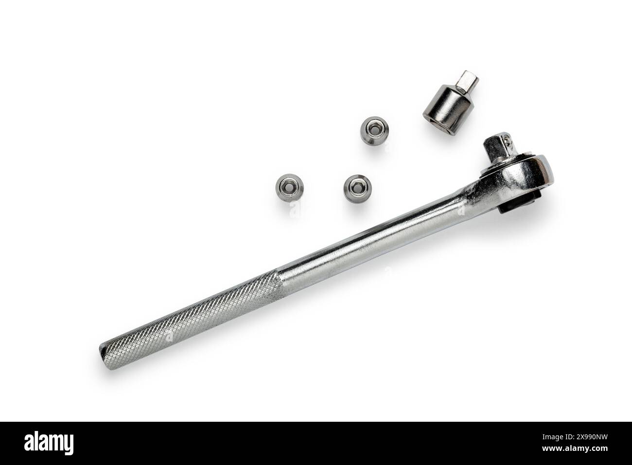 Multi purpose combination iron socket wrench, with accessories ...