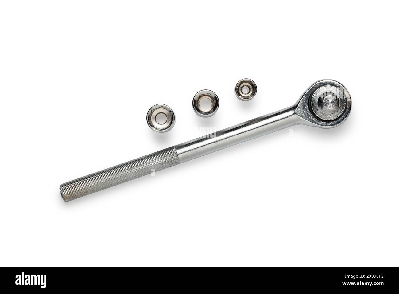 Multi purpose combination iron socket wrench, with accessories ...