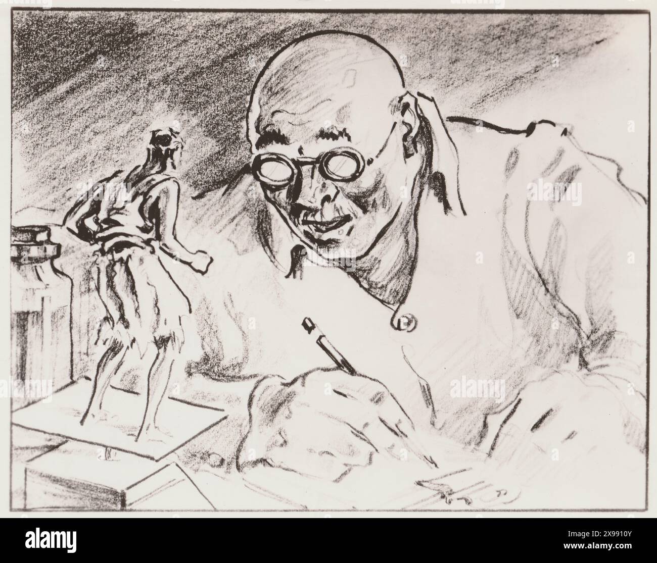 Dr. Cyclops (Paramount, 1940). Ernest Schoedsack. Production Sketch Stock Photo - Alamy