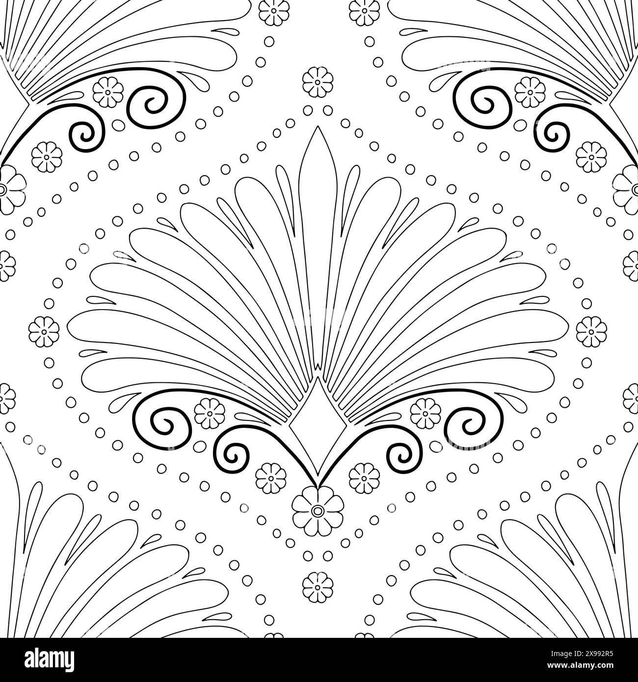 Anthemion motifs Cut Out Stock Images & Pictures - Alamy