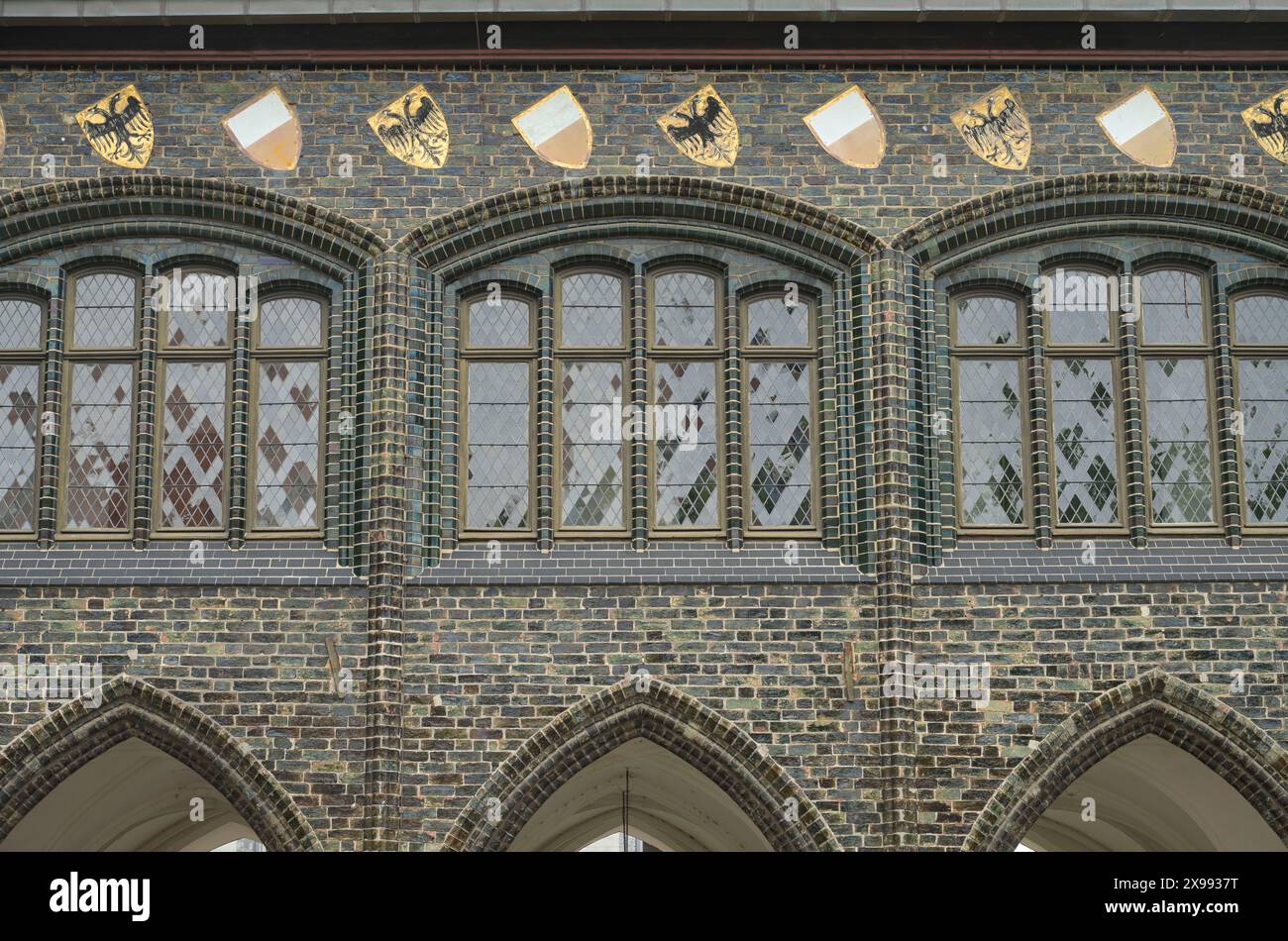 Neues Gemach, Rathaus, Markt, Lübeck, Schleswig-Holstein, Deutschland ...