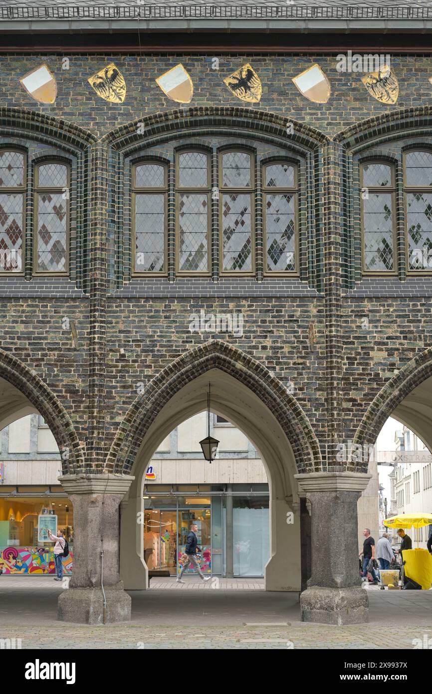 Neues Gemach, Rathaus, Markt, Lübeck, Schleswig-Holstein, Deutschland ...
