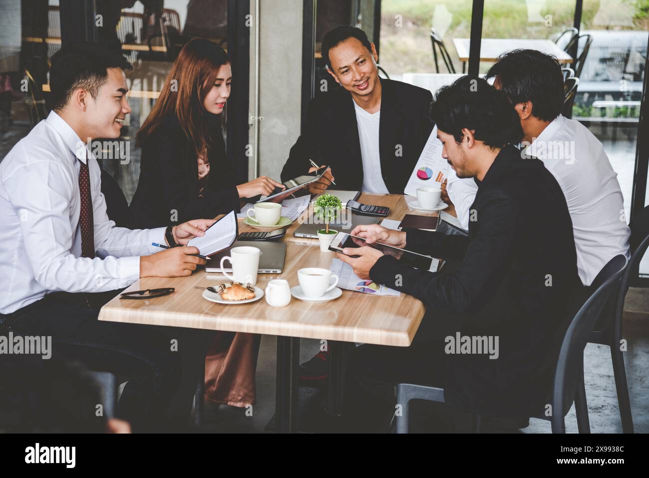 Teamwork Concept. Collaboration Team Meeting Communication with ...