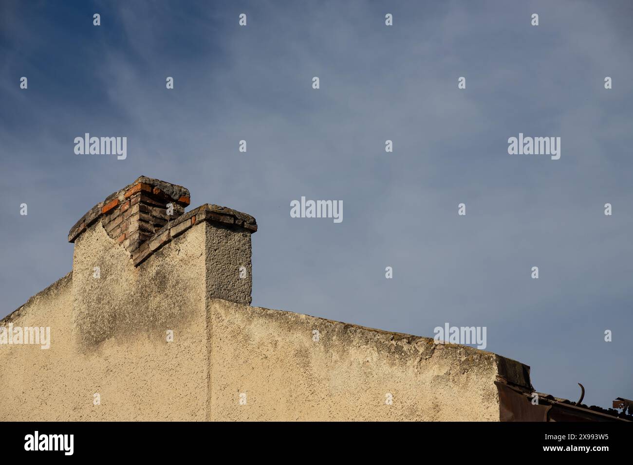 Roof chimney from old hi-res stock photography and images - Alamy