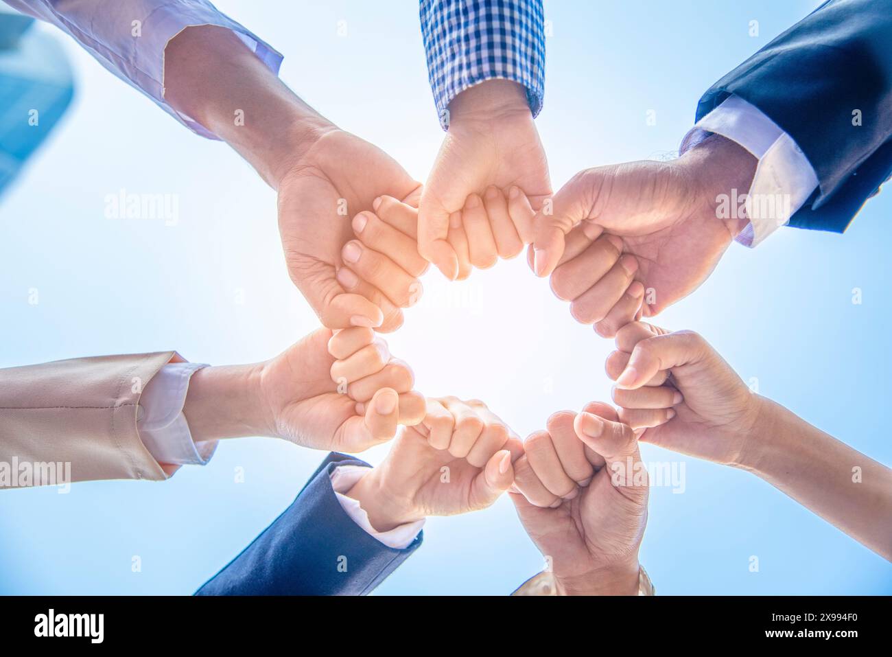 Trust Promise Concept. Honest Lawyer Partner with Professional Team ...