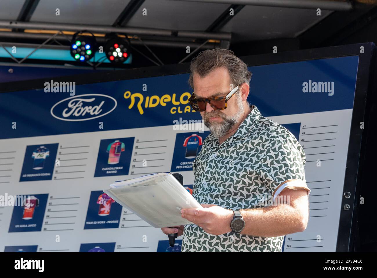 Alan Anderson, UCI Cycling World Championship Event Announcer. Race ...