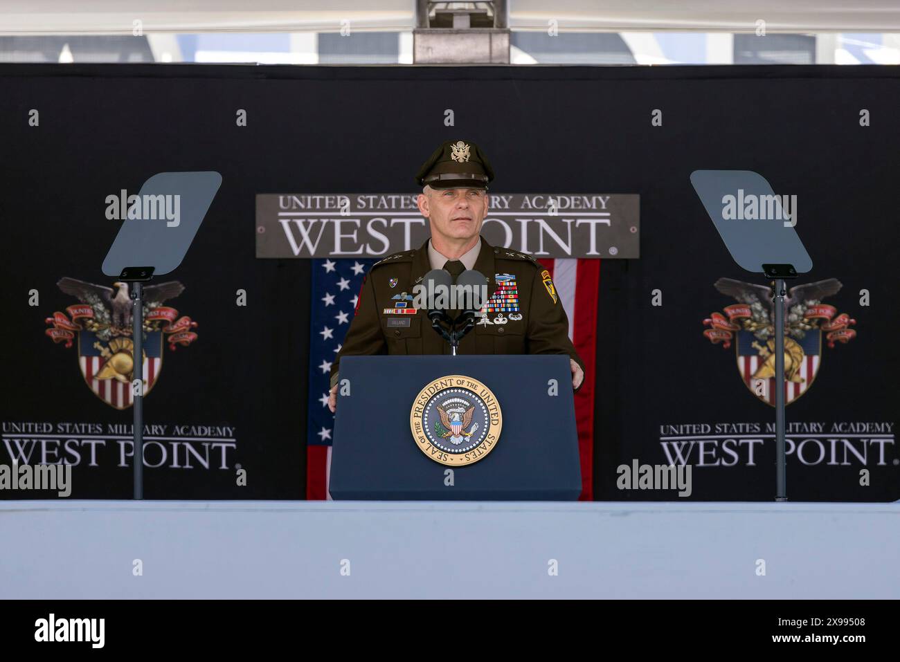 West Point, United States. 25 May, 2024. U.S USMA Superintendent Lt ...