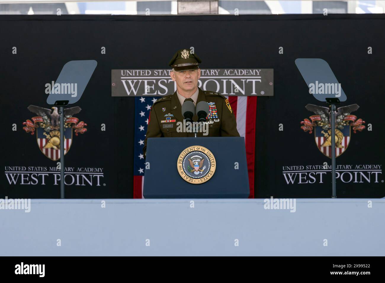 West Point, United States. 25 May, 2024. U.S USMA Superintendent Lt ...