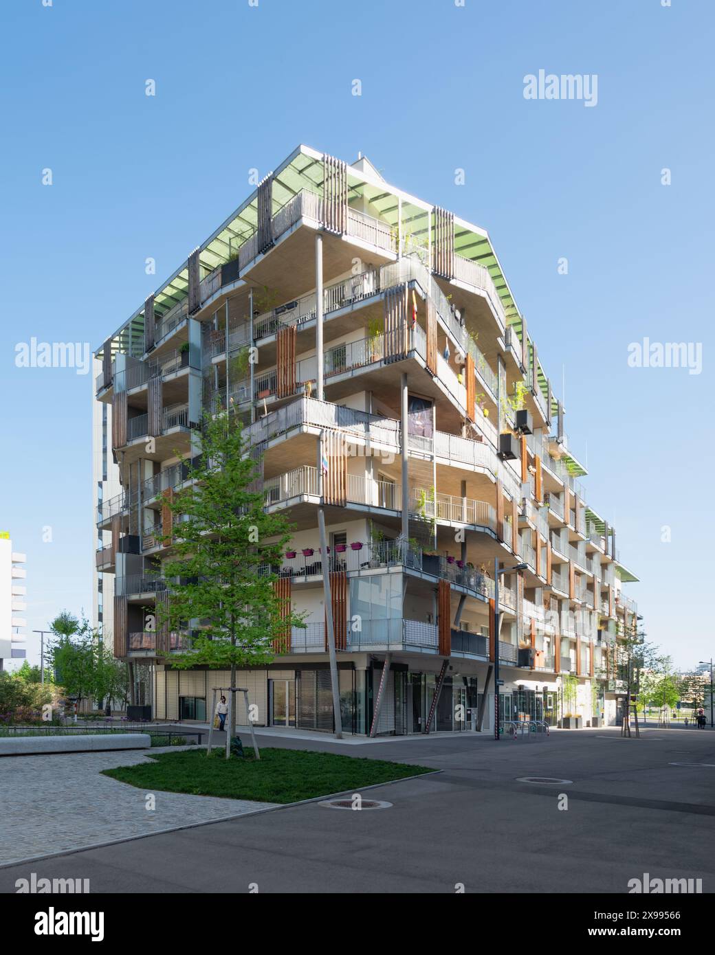 Vienna, Austria - J3B Living Garden housing development by Pesendorfer ...