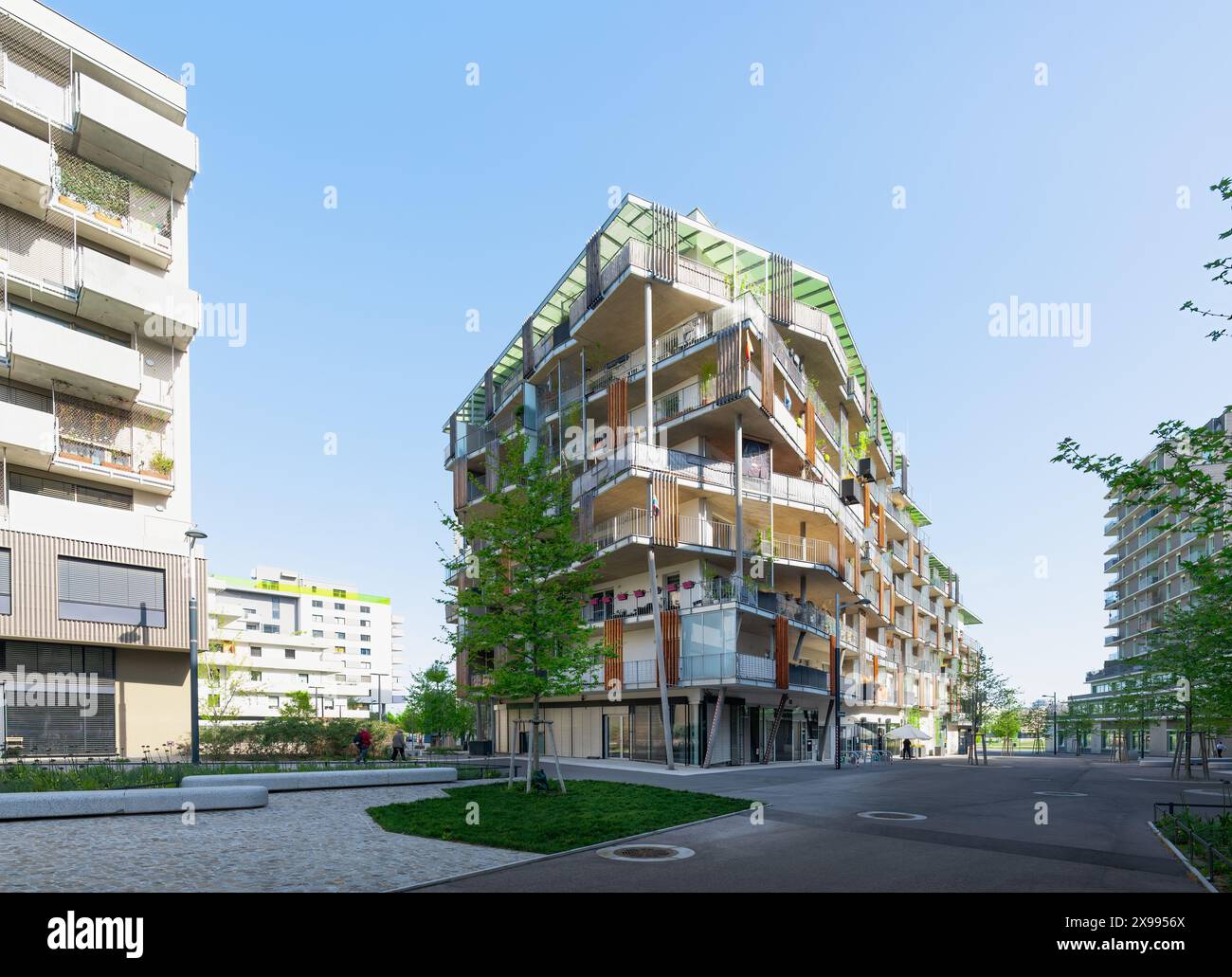 Vienna, Austria - J3B Living Garden housing development by Pesendorfer ...