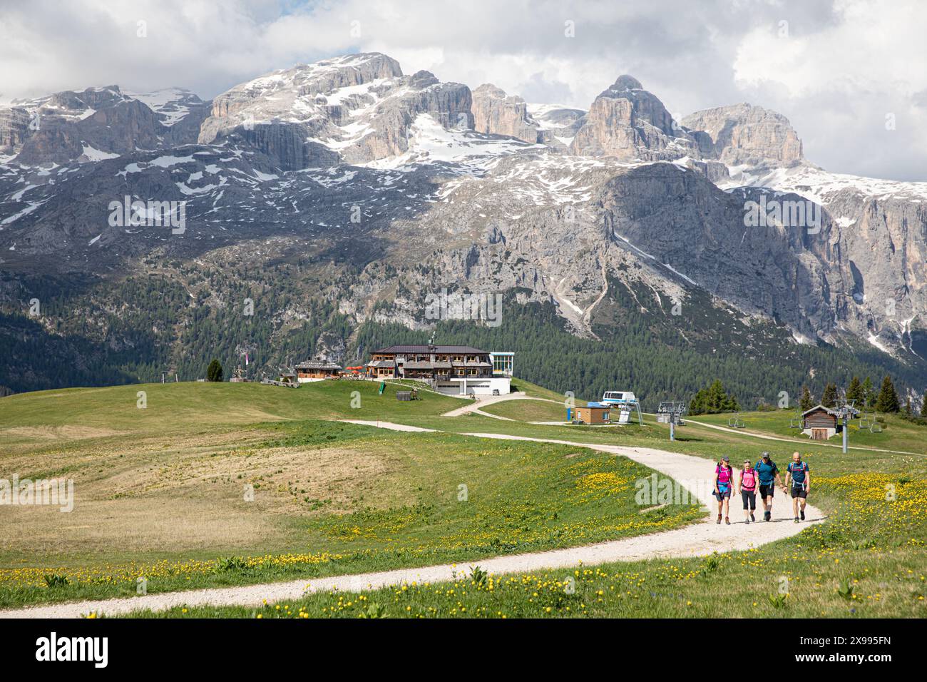 Dolomites cycling road hi-res stock photography and images - Alamy