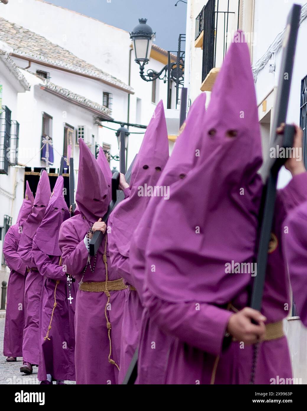 Cultural Heritage on Display: Holy Week Celebrations with Purple-Robed ...