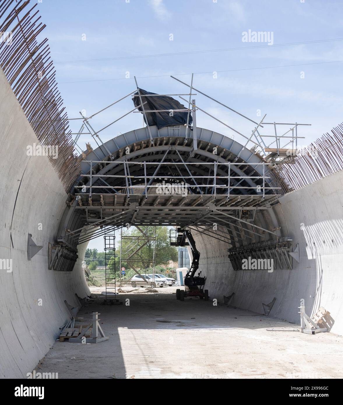 "Building the Future: Inside the Structural Workings of a Tunnel ...