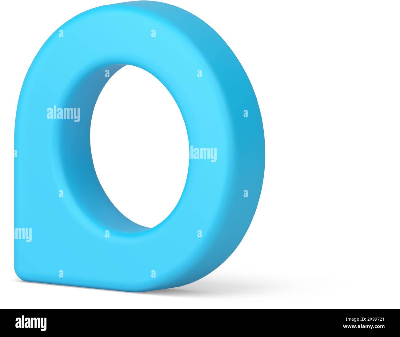 Map pin location blue bubble global positioning system destination ...