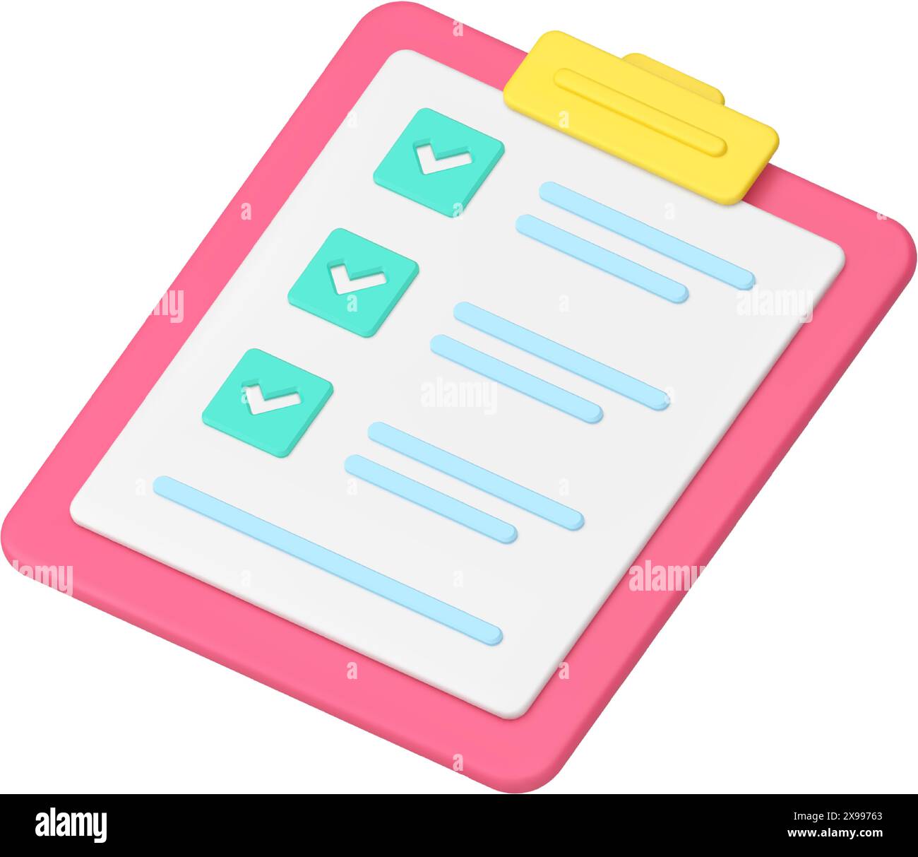 Checklist checkbox choice pink clipboard document organizer page to do ...