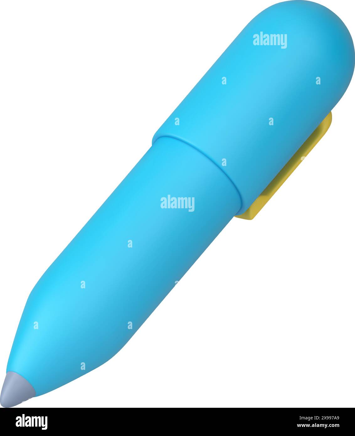 Pen ballpoint stationery business signature draw writing accessory blue ...