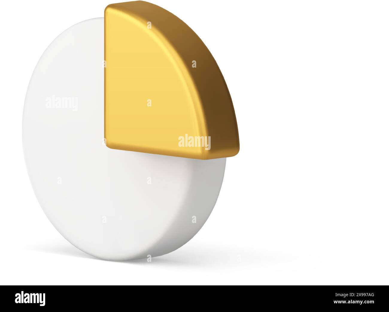 Business analyzing chart pie circle diagram separate part financial ...