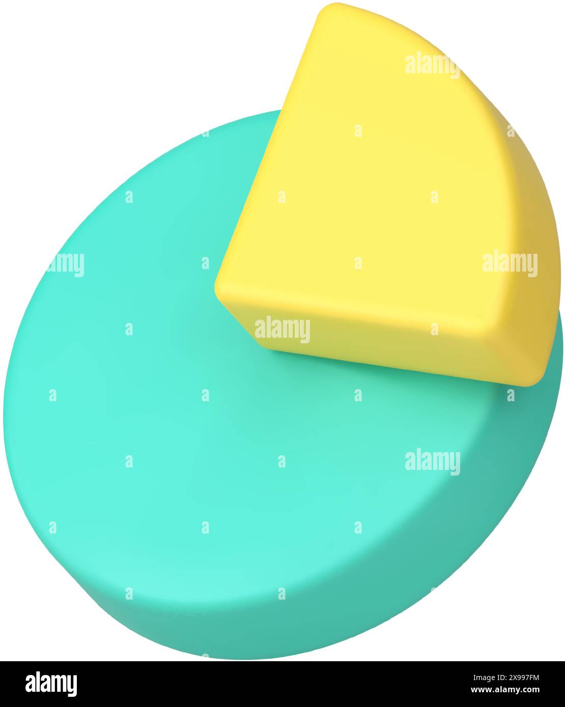 Chart pie circle diagram separate part financial marketing report ...