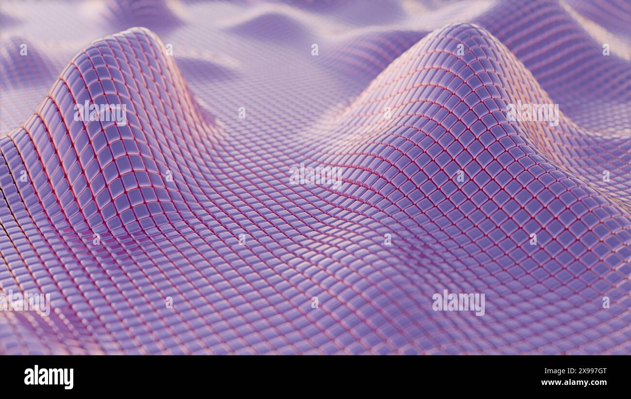 3d waveforms hi-res stock photography and images - Alamy