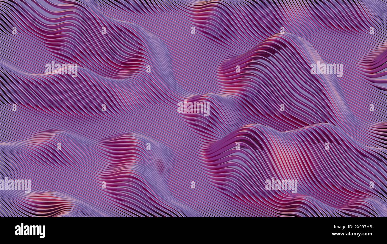 Waves of Parallel Lines: Subtle Gradients Stock Photo - Alamy